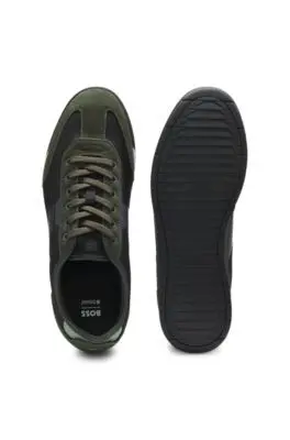 BOSS Low-top Trainer - Light Green