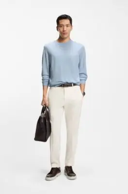 BOSS Wool-blend Knitted Sweater