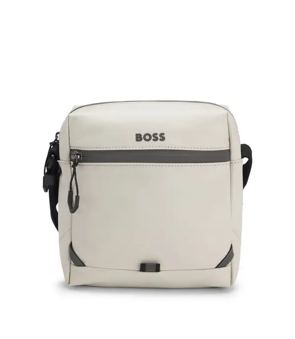 BOSS Reflective-detail Reporter Bag - Light Beige