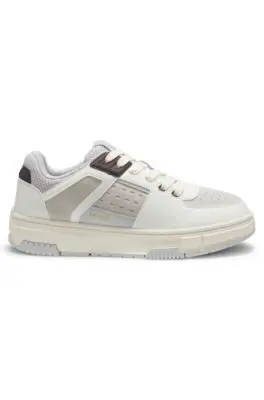 Hugo Trainers With Mesh And Faux Leather