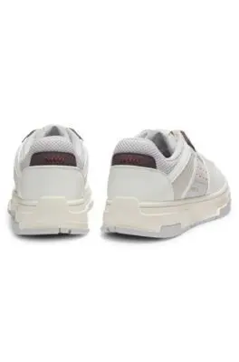 Hugo Trainers With Mesh And Faux Leather