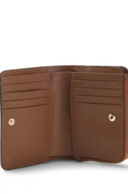 BOSS Logo-lettering Wallet With Zip