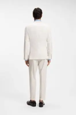 BOSS Slim-fit Jacket In Wool