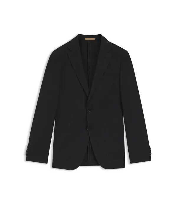BOSS Slim-fit Jacket In Virgin Wool And Silk