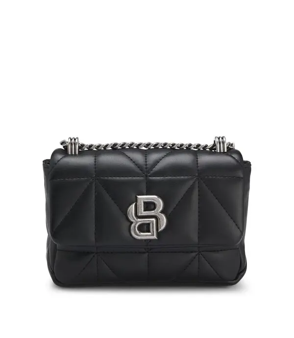 BOSS Small Quilted Shoulder Bag With Monogram