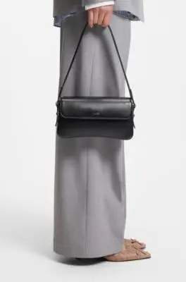 Hugo Logo-lettering Faux Leather Shoulder Bag