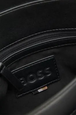 BOSS Quilted Shoulder Bag With Double B Monogram
