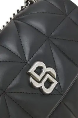 BOSS Quilted Shoulder Bag With Double B Monogram