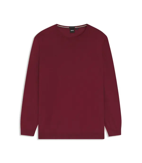 BOSS Regular-fit Sweater - Dark Red
