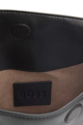 BOSS Hobo Bag With Double B Monogram Charm