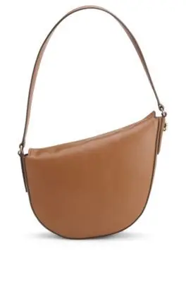 BOSS Hobo Bag With Double B Monogram Charm