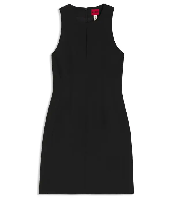 Hugo Keyhole-neckline Mini Dress