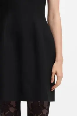 Hugo Keyhole-neckline Mini Dress