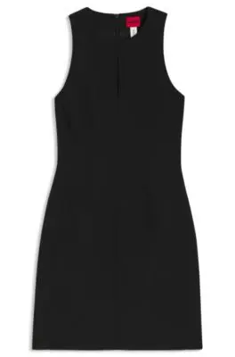 Hugo Keyhole-neckline Mini Dress