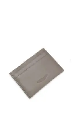 BOSS X Aston Martin Leather Card Holder With Wing Detail
