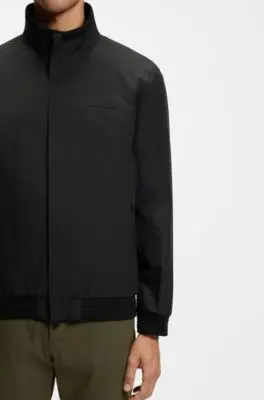 BOSS Porsche X Water-repellent Softshell Jacket