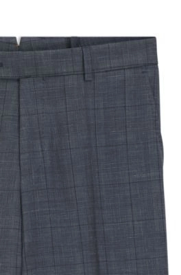 BOSS Slim-fit Virgin Wool Trousers