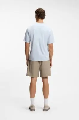 BOSS Water-repellent Pleated Shorts