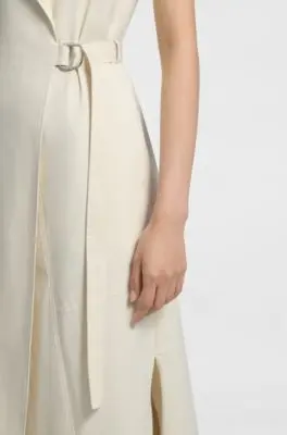 BOSS Adjustable Belt Wrap Dress