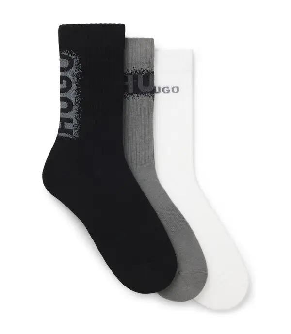 Hugo Three-pack Of Socks