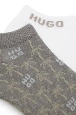 Hugo Ankle-length Socks Two-pack