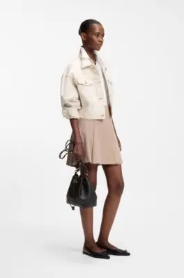 Hugo Faux-leather Bucket Bag With Straps