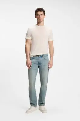 BOSS Slim-fit Stretch Denim Jeans