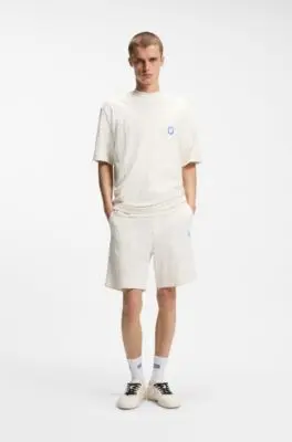 Hugo Cotton-toweling T-shirt With Happy