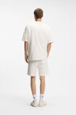 Hugo Cotton-toweling T-shirt With Happy