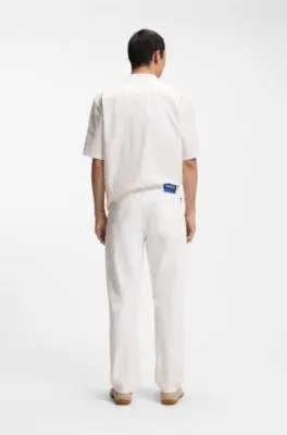 Hugo Regular-fit Denim Jeans - White