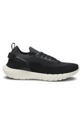 BOSS Motion Sneakers With Motion Foam Outsole - Dark Grey