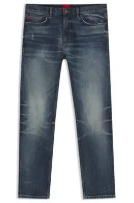 Hugo Slim-fit Comfort-stretch Denim Jeans