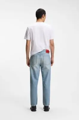 Hugo Relaxed Tapered Fit Jeans