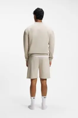 BOSS Cotton-terry Sweatshirt With Logo