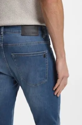 BOSS Delaware Slim-fit Jeans - Blue