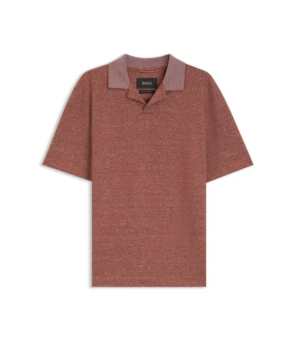BOSS Johnny-collar Polo Shirt In Cotton