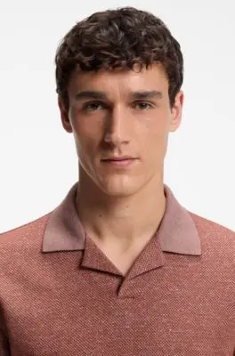 BOSS Johnny-collar Polo Shirt In Cotton