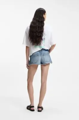 Hugo Regular-fit Denim Shorts