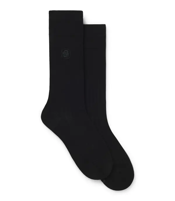 BOSS Socks Regular Length Two-pack - Black