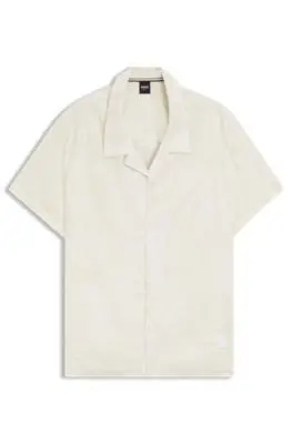 BOSS Regular-fit Shirt With All-over Print