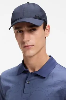 BOSS Virgin Wool Cap - Light Blue