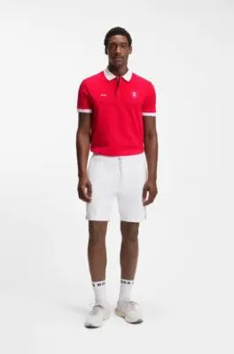 BOSS Paddy Polo Shirt With Country Flag - Canada