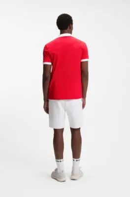 BOSS Paddy Polo Shirt With Country Flag - Canada