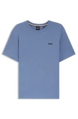 BOSS Waffle-knit Pajama Top