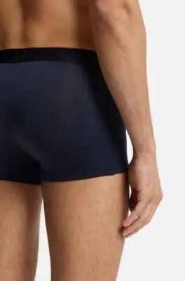 BOSS Three-pack Of Stretch-microfibre Trunks - Patterned