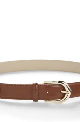 BOSS Italian Leather Belt - Brown