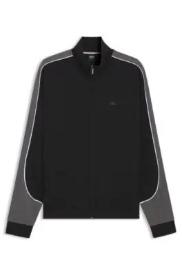 BOSS Cotton-blend Zip-up Jacket