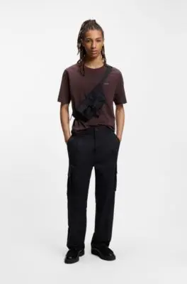 Hugo Logo-print T-shirt In Cotton Jersey