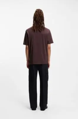 Hugo Logo-print T-shirt In Cotton Jersey
