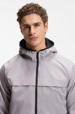 BOSS Three-in-one Jacket With Detachable Inner - Light Grey